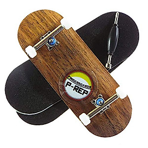 P-REP Ebony - Solid Performance Complete Wooden Fingerboard (Chromite, 34mm x 97mm)