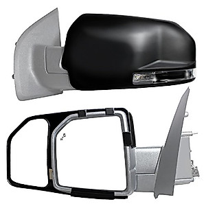 Fit System 81850 Snap and Zap Tow Mirror Pair, (2015 - 2020)