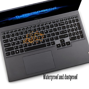 Keyboard Cover for Lenovo Legion Pro 7 7i 16" / Legion 5 5i Pro/Legion 5 5i 5p 5pi 7i 15.6" 17.3" Gaming Laptop/Legion Slim 7 7i 15.6 / IdeaPad 3 3i 15.6 Gaming, LOQ 15.6" 16" Keyboard Skin-Black