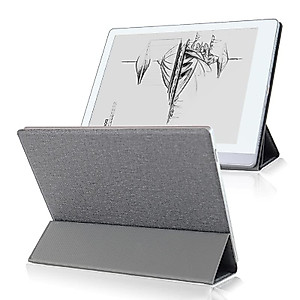 HHF Tab Cases & Covers E-Book Reader Smart Sleeping Holster Magnetic Tri-fold Lightweight Protective Case for Onyx BOOX Leaf 7inch
