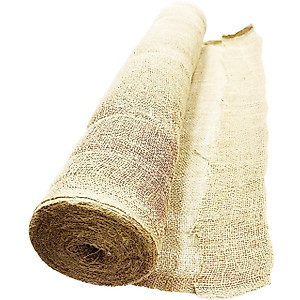 Burlap Fabric Roll - 150 feet x 36 inches - Ideal for Garden Art and Crafts