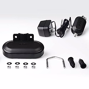 RCA Digital Signal Amplifier for Outdoor Antennas – Extremely Low Noise, UHF/VHF Amplification, Easy Install with Indoor Power Injector, Supports All TVs and Passive Outdoor TV Antennas (AMP2450E)