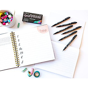 June & Lucy Calligraphy Kit for Beginners - Calligraphy Pen Set with Calligraphy Workbook