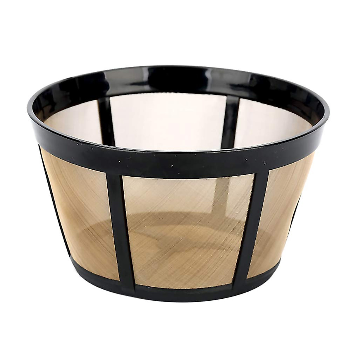 NRP Mesh Bottom Coffee Permanent Filter Universal Fit 10-cup BUNN Coffeemaker BTX, GRX, HG, HT NHB, NHS, ST & Other 12cup Filter Coffeemakers