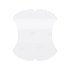4pcs 1st Gen Style 2 Clear Door Handle Paint Scratch Protection Guard Film Bra
