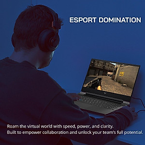 HP 2023 Newest Victus 15 Gaming Laptop, 15.6" FHD IPS 144Hz Display, AMD 6-Core Ryzen 5 7535HS (>i7-11800H), 64GB RAM, 2TB SSD, NVIDIA GeForce RTX 2050, Backlit Keyboard, Wi-Fi 6, Windows 11 Home