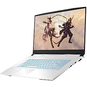 MSI Sword 17 17.3" 144Hz FHD Gaming Laptop Intel Core i7-11800H RTX3050TI 16GB 512GBNVMe SSD Win11 - White (A11UD-642)