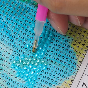 MANUKS 5D Angel Diamond Painting Kits The Girls in The Water Diamond Painting Full Round Diamond Crystal Art Kits for Adults and Kids, for Home Decor & Bedroom Decor 12x16 Inch