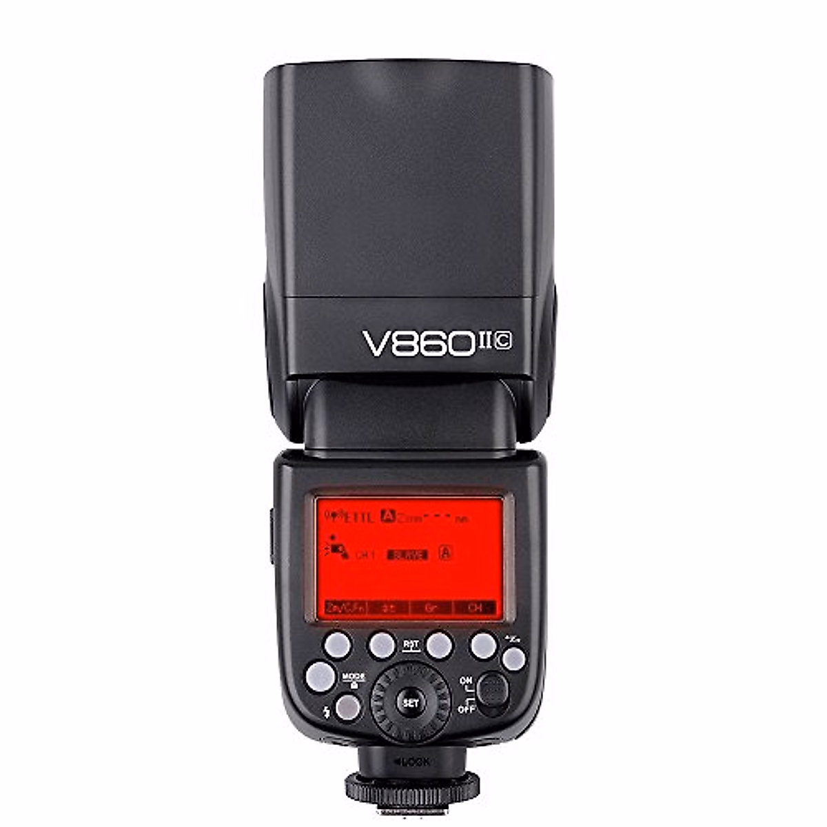 Godox V860II-C E-TTL HSS 1/8000s 2.4G GN60 Li-ion Battery Camera Flash Speedlite Light Compatible for Canon EOS Cameras with USB LED