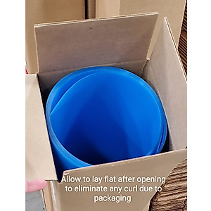 Superior Graphic Supplies PETG Clear Plexiglass Plastic Sheet (48 Inches X 96 Inches) 30mil (0.030”/0.762MM) Thickness- Plexiglass, DIY, Display Projects and Crafts -1 Sheet