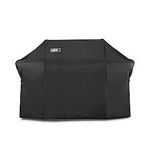 Weber Summit 600 Series Premium Grill Cover, Heavy Duty and Waterproof, Fits Grill Widths Up To 74 Inches
