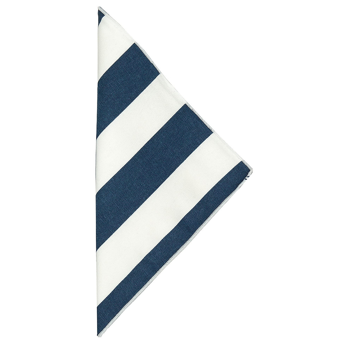 Blue and White Cloth Napkins 18" Dinner to Mix with Red White and Blue Stripes, July 4 Décor Patriotic Stars and Stripes Cotton Linen Napkins Pk 4