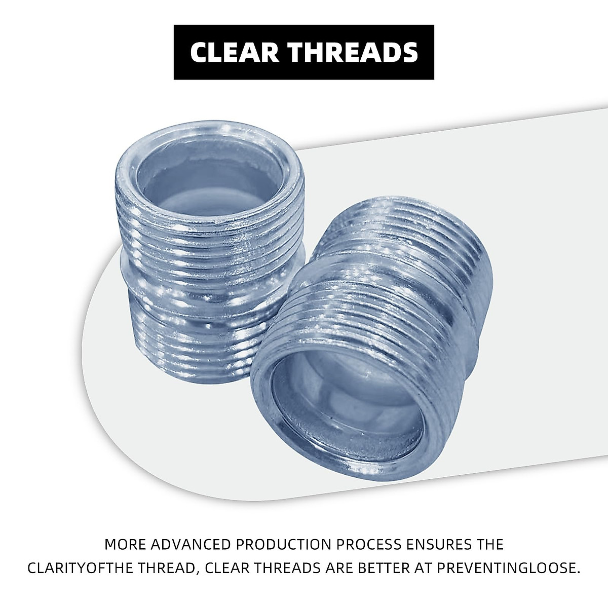 16 Packs 25.4mm Metal Rack Connector and 32 Packs Wire Shelving Shelf Lock Clips and for Extending Wire Rack Shelving