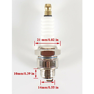 Air Filter Spark Plug Replacement for Craftsman Model 247.374710 Lawn Mower