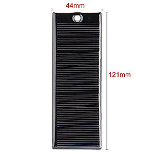 uxcell 5Pcs 4.5V 130mA Poly Mini Solar Cell Panel Module DIY for Light Toys Charger 44mm x 121mm