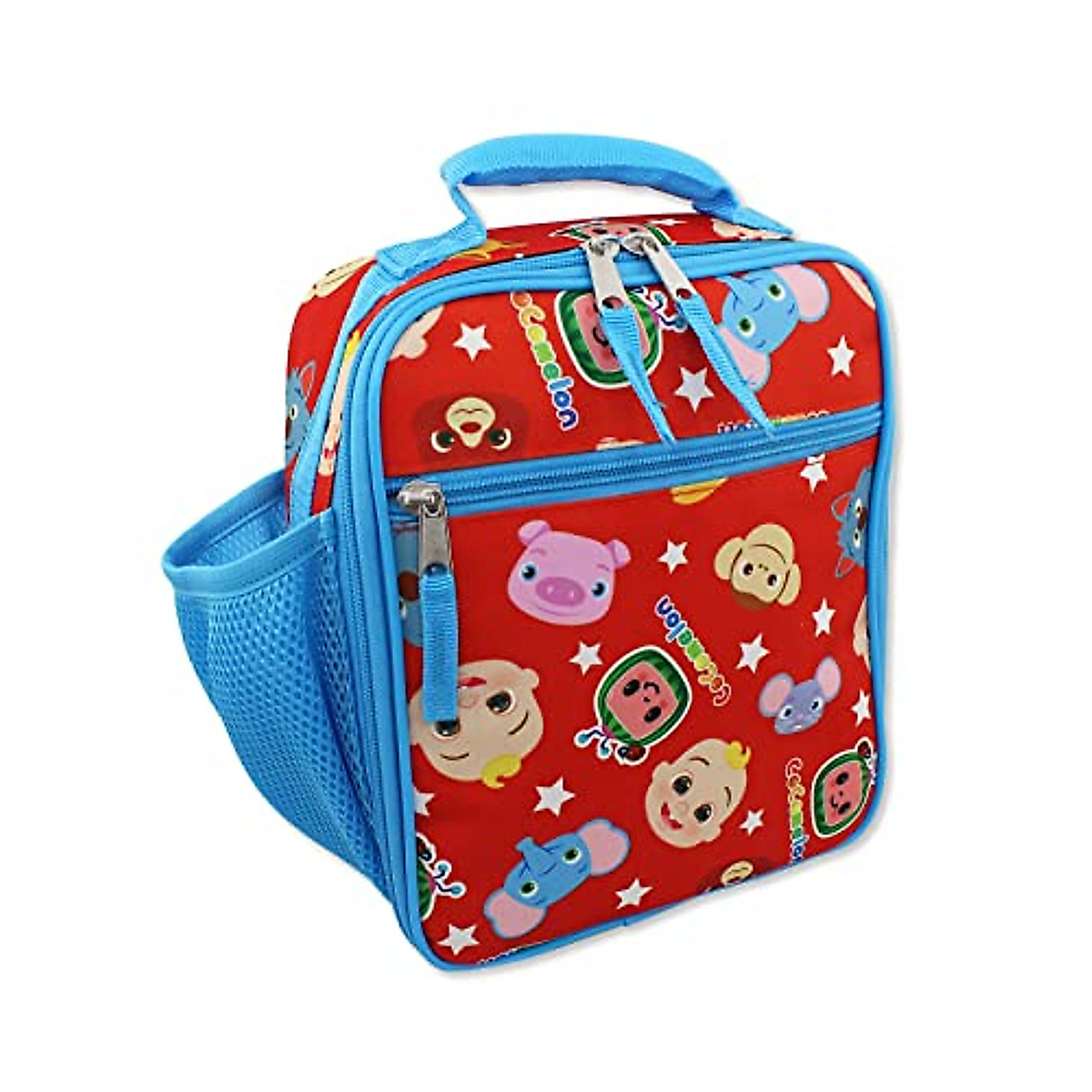 Cocomelon Boys Girls Soft Insulated School Lunch Box (Red, One Size)