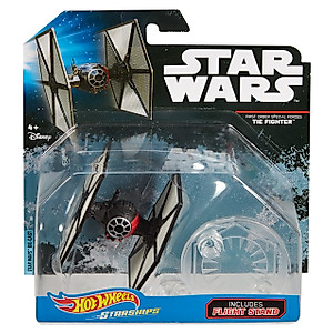 Hot Wheels Star Wars Rogue One Starship Vehicle, First Order Special Forces TIE Fighter