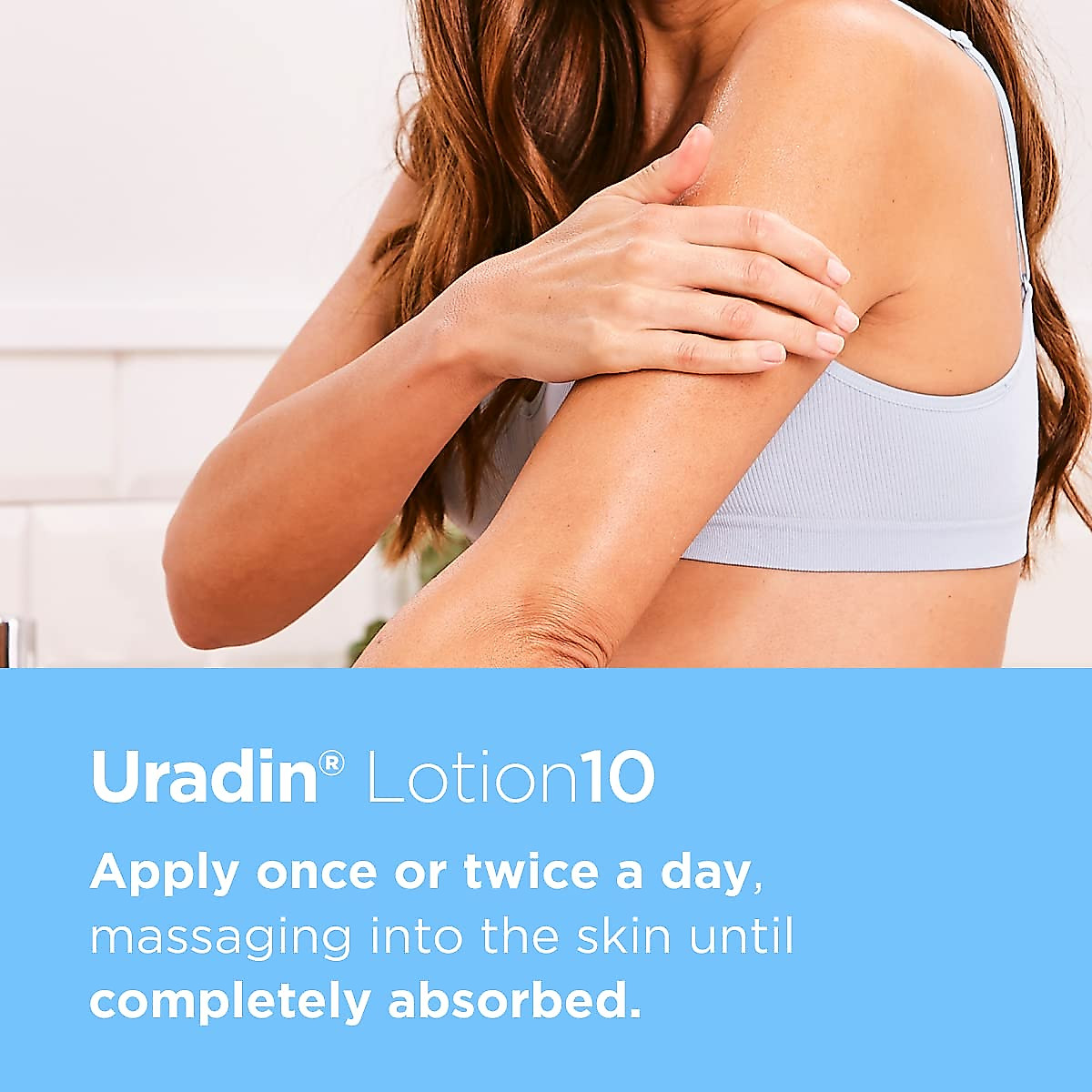 ISDIN Body Lotion Uradin10, 24 Hour Intense Hydration, 10% Urea, Fast Absorbing, Dermatologically Tested, 13.5 Fl Oz
