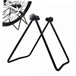 Toxz Aluminum Portable Bike Stand,Bicycle Repair Rack Parking Stand,Folding Bike Wheel Holder Repair Stand Hub Kickstand