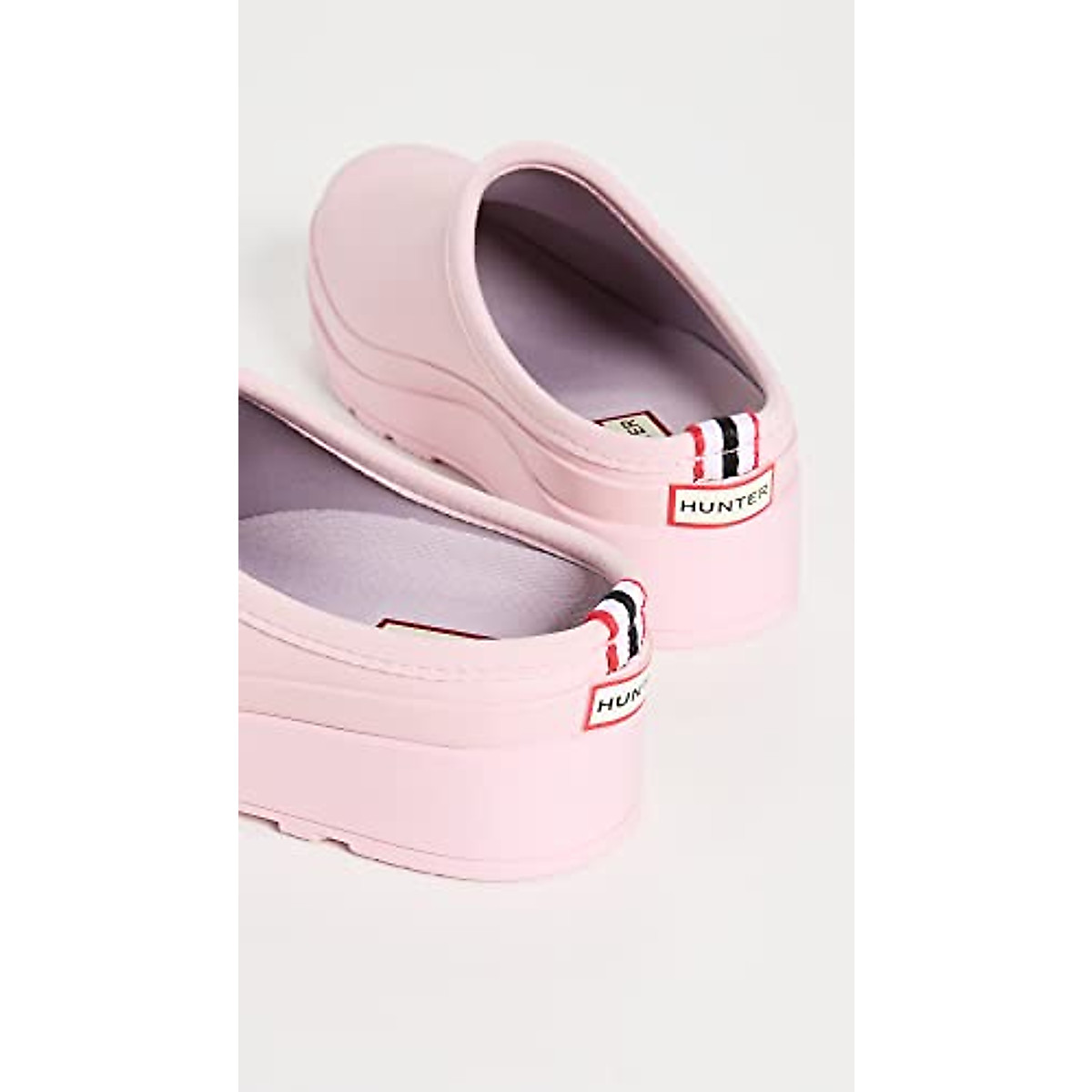 Hunter Original Women's Play Waterproof Clog (Azalea Pink, US Size 5, Vegan)