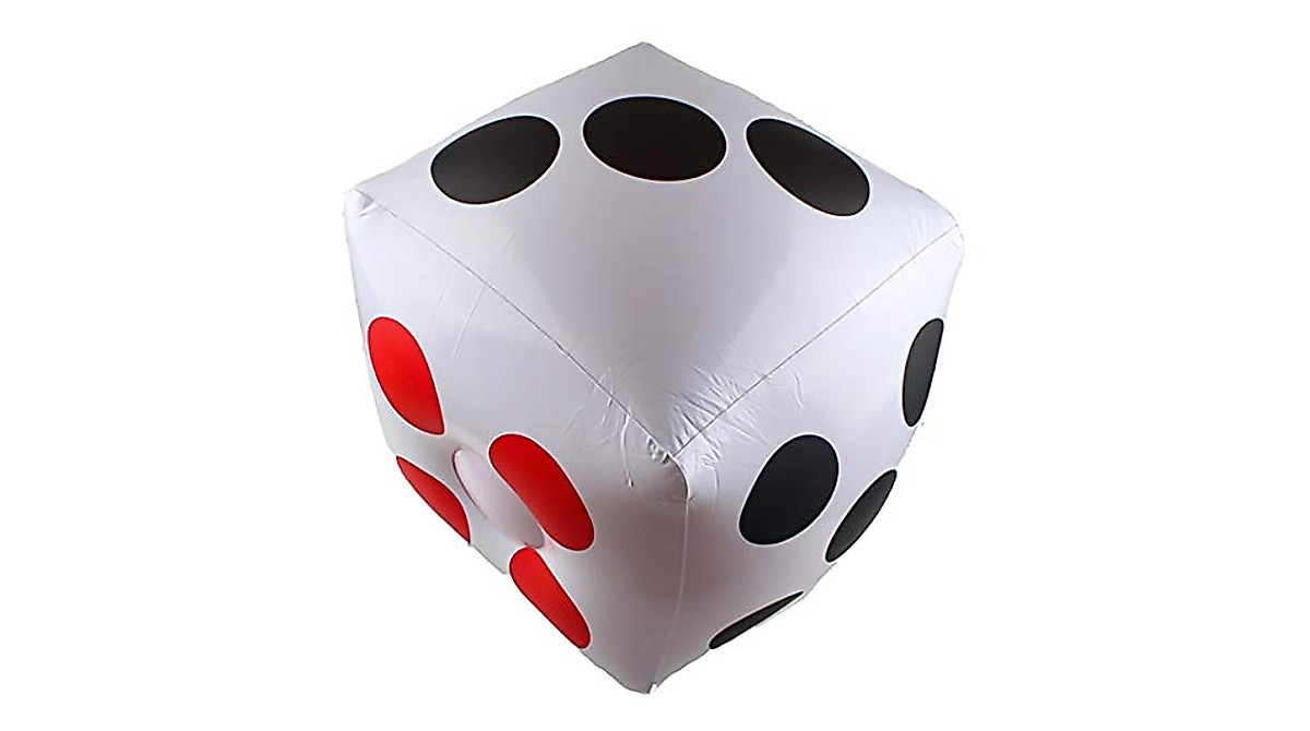 Giant 13" Inflatable Dice Set for Fun Parties