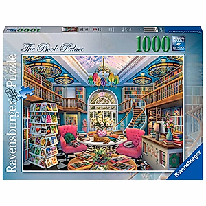 Ravensburger The Book Palace - 1000 Piece Jigsaw Puzzle | Unique and Softclick Technology | Vibrant, Glare-Free Imagery | FSC-Certified Materials
