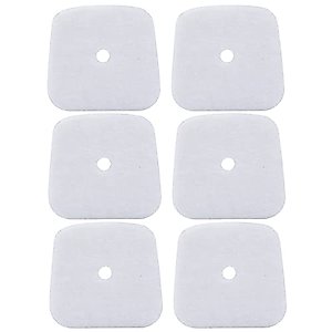 HIPA (Pack of 6) Air Filter for Mantis 7222 7222E 7222M 7225 7230 7234 7240 7920 7924 Tiller/Cultivator
