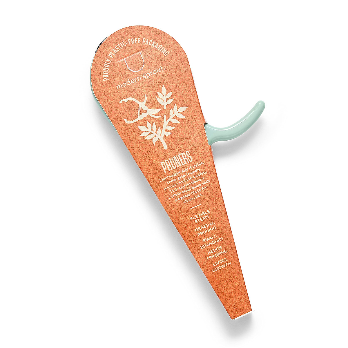 Modern Sprout Gardening Pruners, Lightweight, Durable, Green, One Size