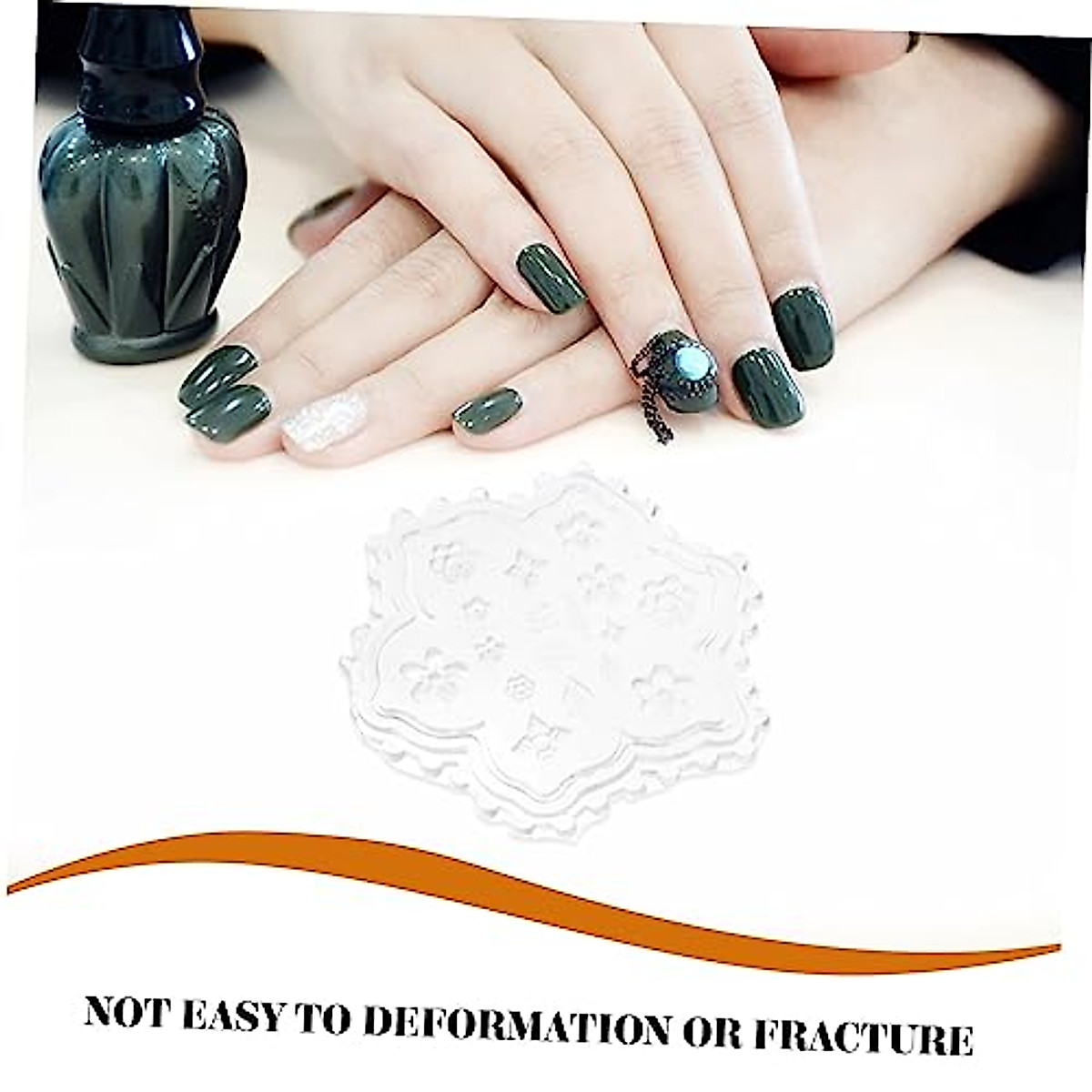 BETOOKY 4pcs 3D Carved Mold Chocolate Silicone Molds Trays Decorative Rose Stencil Mini Flowers Molds Flower Resin Molds Mini Flower Resin Mold DIY Nail Tools Decorative Molds Clay Molds