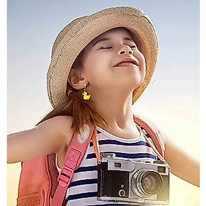 12/18 Pairs Cute Funny Earrings Weird Earrings Mushroom Goldfish Water Bottle Earrings Milk Tea Dangle Earrings Bulk for Women