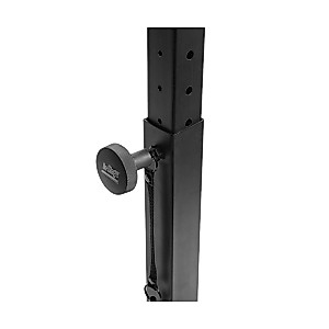 On-Stage KS6150 Compact MIDI/Synth Utility Stand,Black