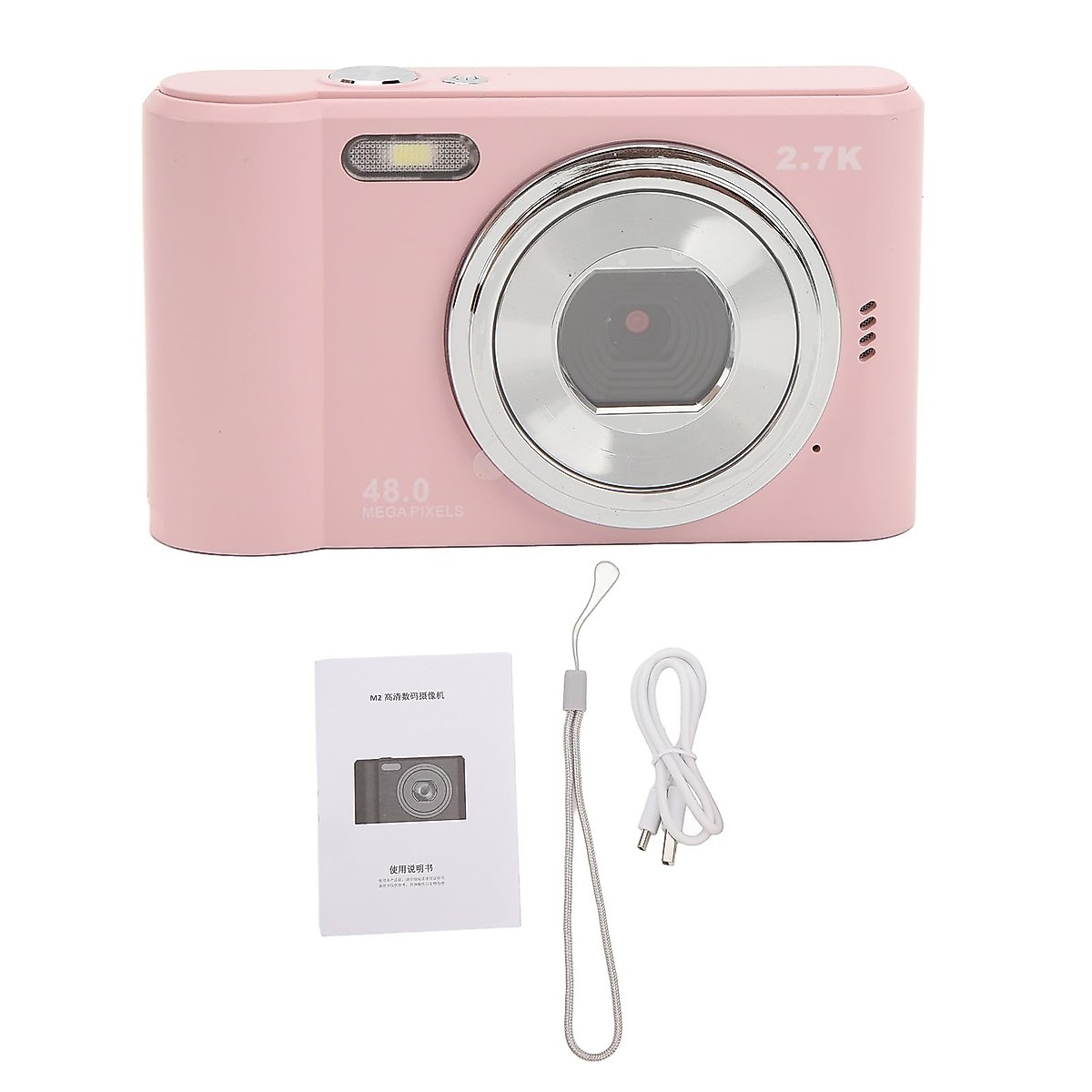 Compact Digital Camera 44MP 1080PHD Smart 16x Zoom, Easy to Operate, HD Screen, Automatic Focus, Portable for Students