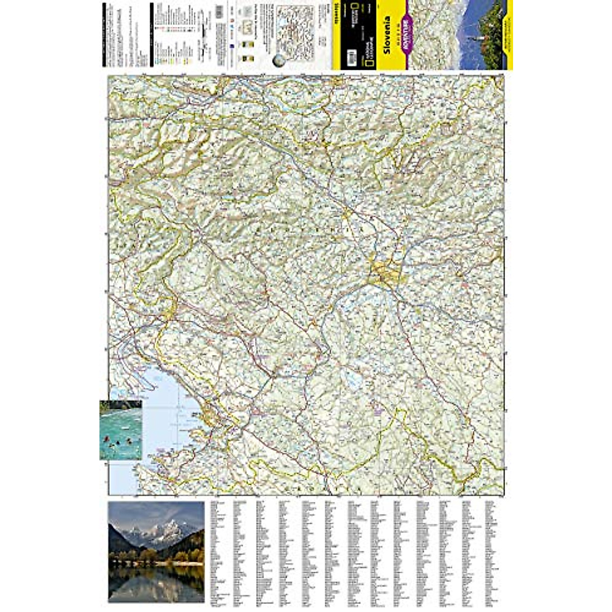 Slovenia Map (National Geographic Adventure Map, 3311)