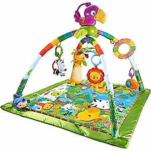 Fisher-Price Tiny Take-Alongs Gift Set, 6 Activity Toys For Baby To Rattle and Teethe