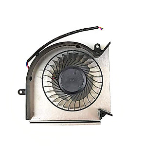 QUETTERLEE Replacement New GPU Cooling Fan for MSI GE63 GL63 GV63 GP63 GP73 GE73 GL73 GE63VR GE63VR-7RE GE63VR-7RF GE73VR GE73VR-7RE GE73VR-7RF MS-16P1 16P7 MS-17C1 Series Fan PAAD06015SL N384 Fan