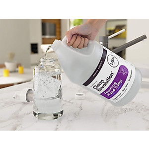 Clean Revolution Foaming Hand Soap Refill Supply Container. Ready to Use Formula. Natural Lavender Fragrance, 128 Fl. Oz