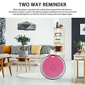 4pc Bluetooth Anti-Lost Device Smart Item Locator Alarm Tracker Wallet Mobile Phone Two-Way Voice pet Elderly Anti-Lost Device Key Chain