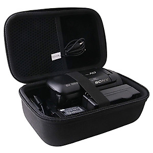 waiyu Hard Carrying Case for Sony HDRCX405/HDRCX455 Handycam Camcorder