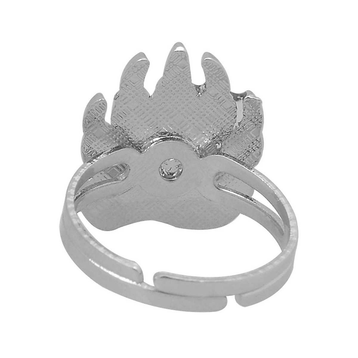 LHXVQZW 2 Pcs Bear and Paw Color Change Ring Adjustable Size Mood Ring for Kids Girls Boys