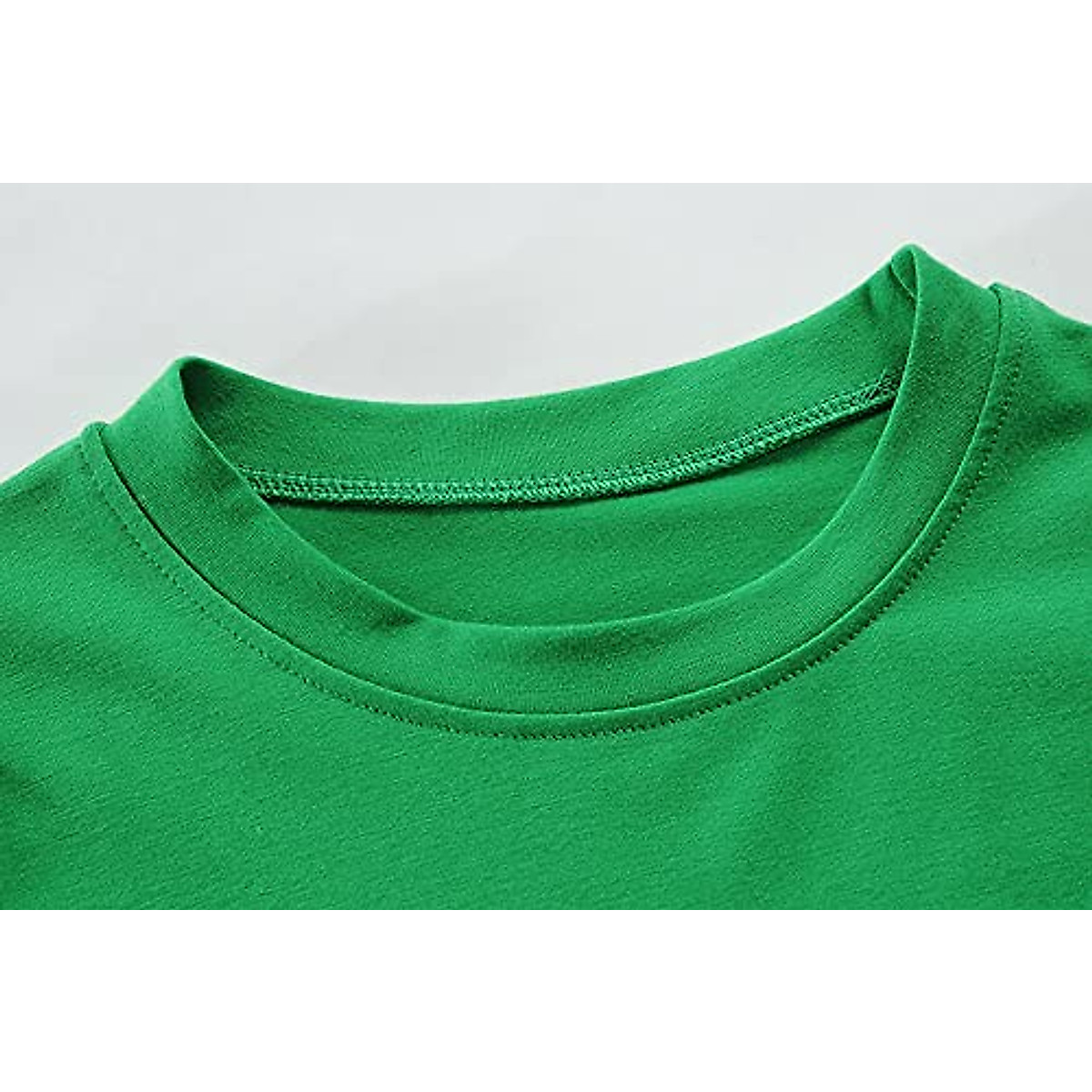 Toddler Boys St. Patrick's Day T-Shirt Unisex Short Sleeve Truck Loads of Luck T-Shirt Kids Boys Tops 4T