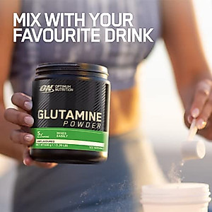 Optimum Nutrition Glutamine powder, unflavoured, 2.2 LB (1000 gram) 194 servings