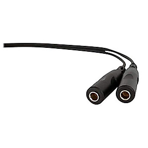 Rockville RC135TRS 3.5mm Male to Dual 1/4" TRS Female Headphone Splitter Cable