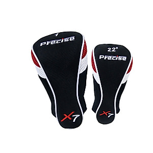 Distinctive Left Handed Junior Golf Club Set for Age 6 to 8 (Height 3'8" to 4'4") Set Includes: Driver (15"), Hybrid Wood (22*), 2 Irons, Putter, Bonus Stand Bag & 2 Headcovers