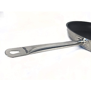 Update International Induction Fry Pan, 8-Inch, Excalibur Coated SuperSteel