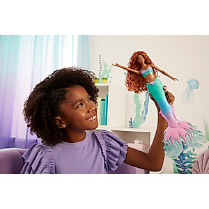 Mattel Disney The Little Mermaid Sing & Dream Ariel Fashion Doll with Signature Tail, Toys Inspired by the Movie