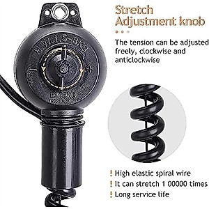 LINKANRUO Food Heat Lamp Food Warmer, Buffets Restaurants Kitchen Light Portable Food Warmer, Hanging Food Warmer Lamp, Retractable Barbecue Chandelier, for Restaurant Warmer Food Service Lamps