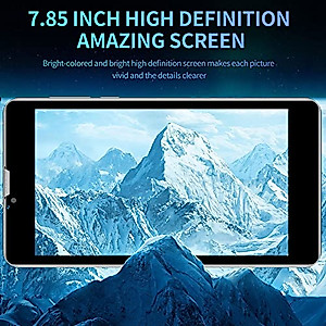 New HD 7-inch Tablet Computer, Android WiFi Bluetooth Voice Call Learning Game Tablet, Eight Core Processor Support Communication Function, Holiday Gift for Adults Kids (Purple)