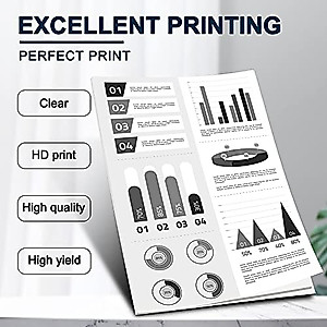 Ultra High Yield 6 Pack Black TN890 TN-890 Compatible Toner Cartridge Replacement for Brother HL-L6250DW L6400DW L6400DWT MFC-L6750DW L6900DW Printer Ink Cartridge