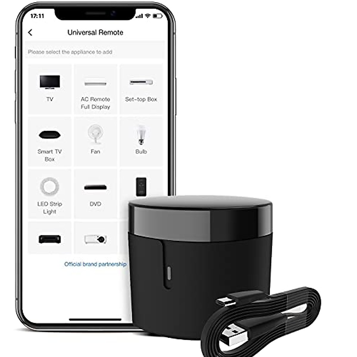 Broadlink RM4 Mini Smart Infrared Universal Remote Control by Smartphone from Anywhere Works with Google Assistant and Alexa