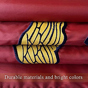 Embroidered Double Sided USMC Marine Corps Flag 3x5 Outdoor-3Ply Heavy Duty 300D Nylon 4 Rows Sewn- All Weather United States Official Marines Flag Banner for Outdoor/Indoor with 2 Brass Grommet